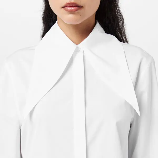 Alexander McQueen Versatile Fashion Solid Color Shirt