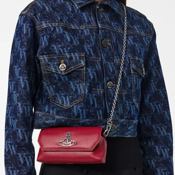 VIVIENNE WESTWOOD Saturn Shoulder Bag