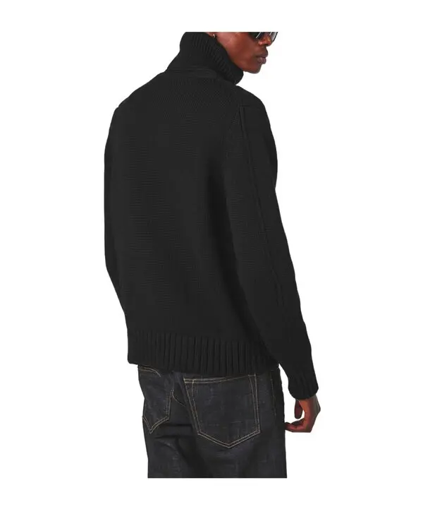 TOM FORD Wool Zipper Shirt