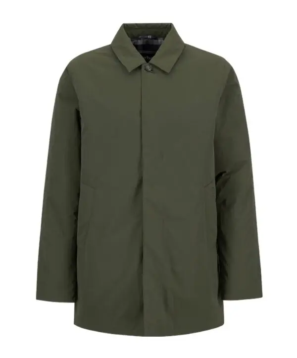 Barbour Long-sleeve Collared Casual Jacket