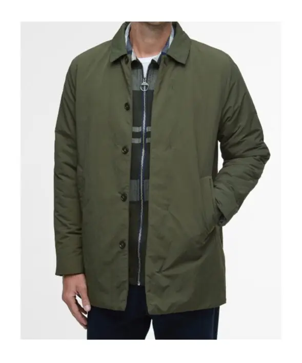 Barbour Long-sleeve Collared Casual Jacket