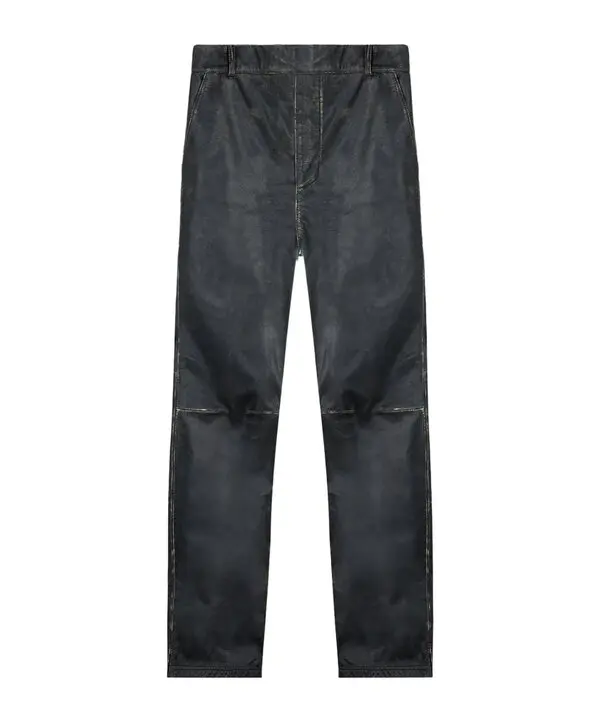 REPRESENT Distressed Straight-leg Jeans