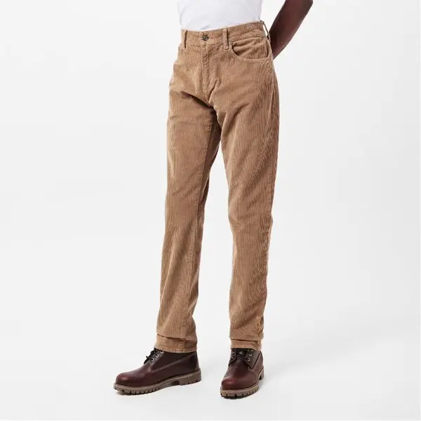 7 For All Mankind Corduroy Straight Leg Trousers