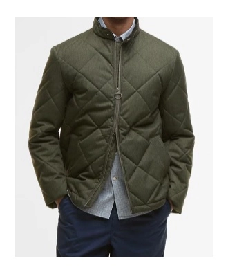 Barbour Stand-up Collar Casual Jacket