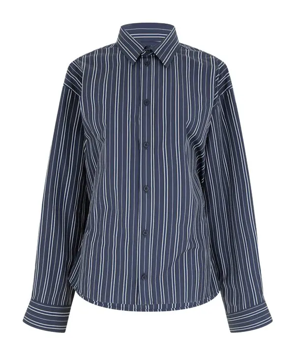 Balenciaga Striped Solid Color Shirt