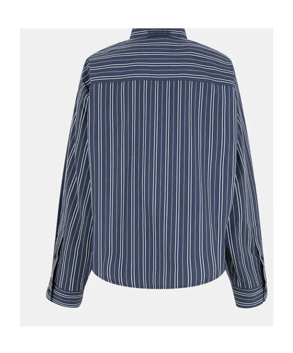 Balenciaga Striped Solid Color Shirt