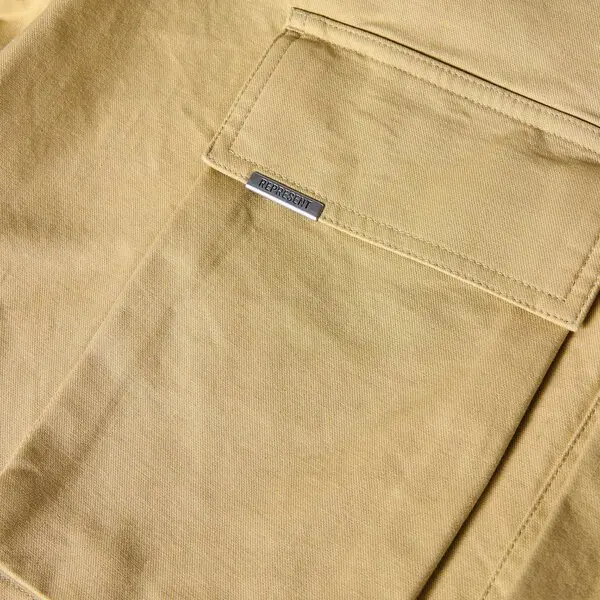 REPRESENT High-waisted Cargo Knee-length Shorts