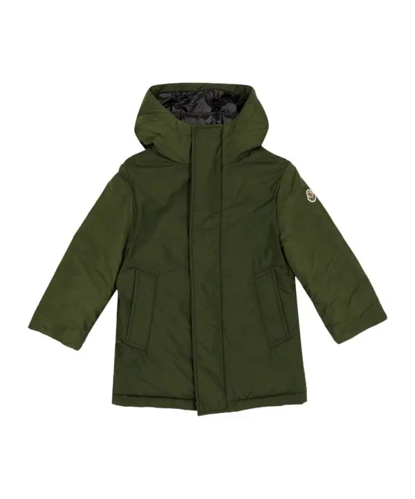 Moncler Logo Patch Down Jacket