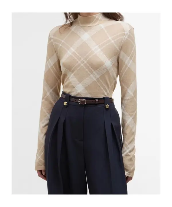 Barbour Tartan Knit Pullover - Multi