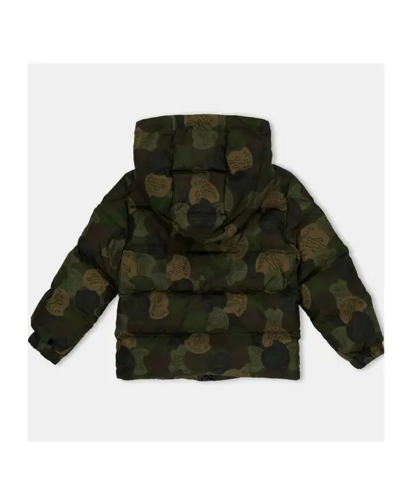 Moncler Logo Patch Down Jacket
