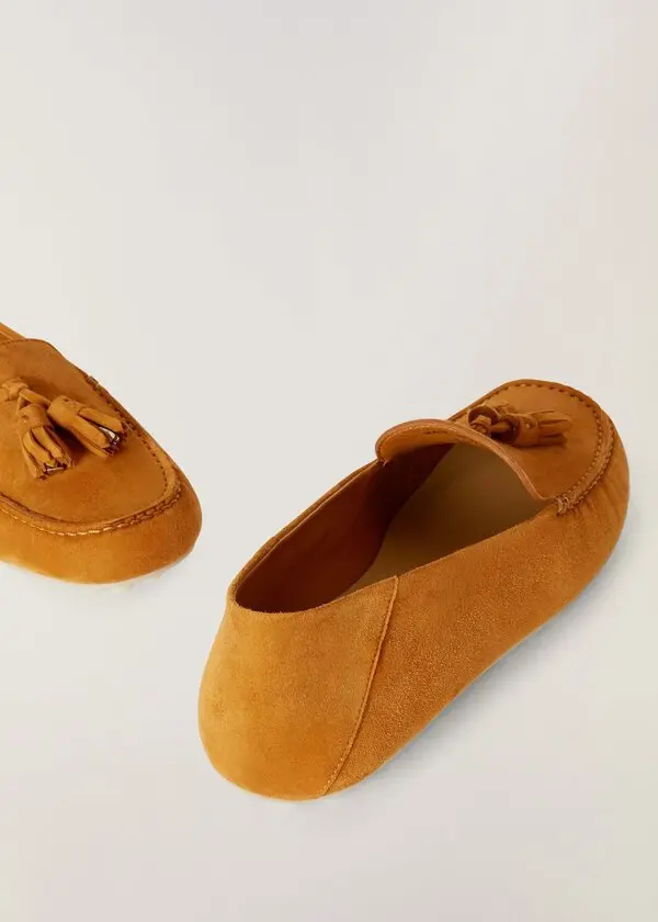 Loro Piana Dot Sole Walk Mokasin - Cork Color