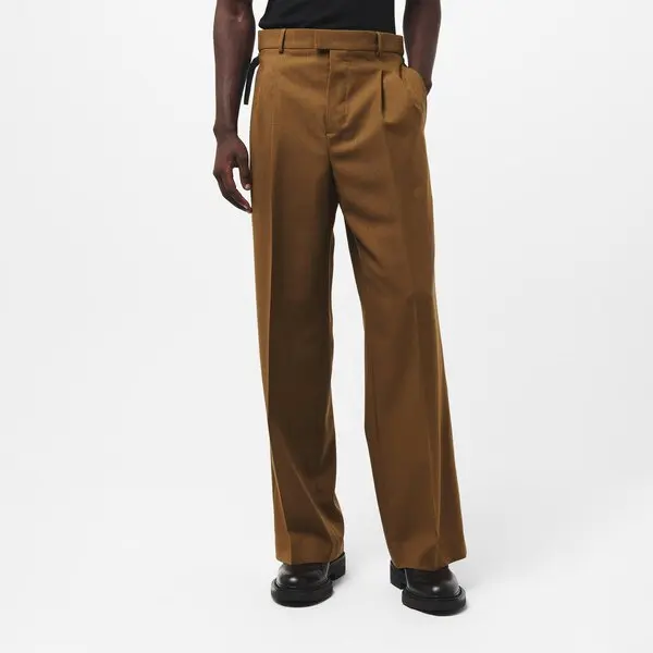 AMI Paris Straight-leg Casual Pants