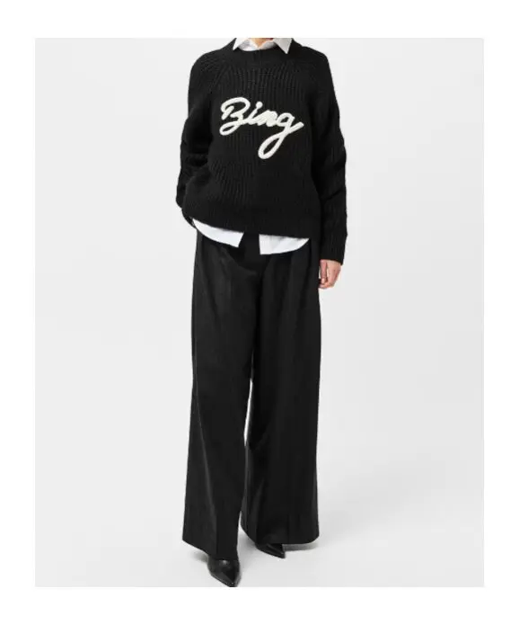 ANINE BING Kendrick Jumper - Black
