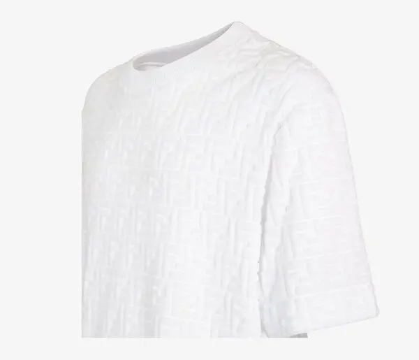 Fendi Ff Terry Crewneck T-shirt