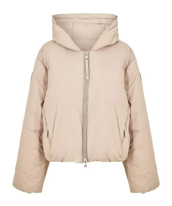 Canada Goose Hooded Short Padded Jacket