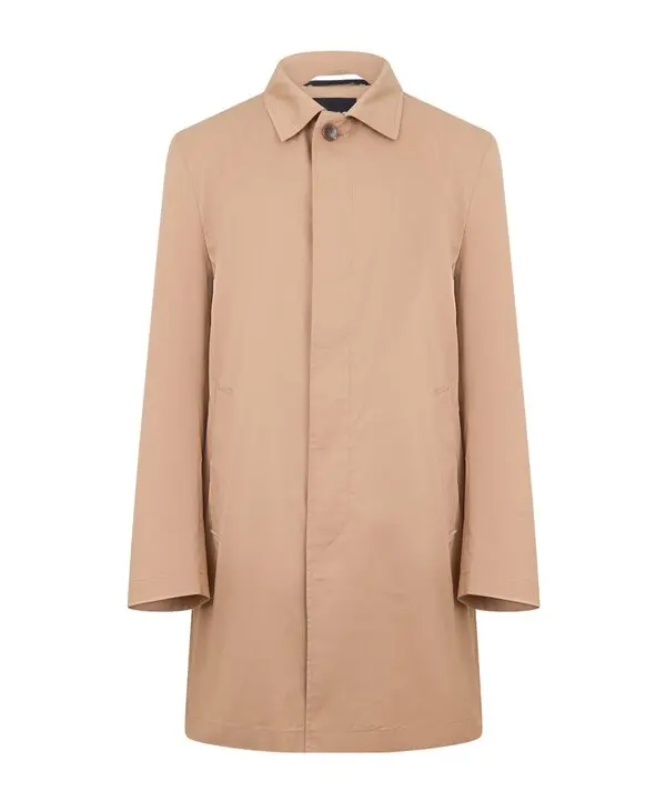 Hugo Boss Regular-fit Cotton-blend Car Coat
