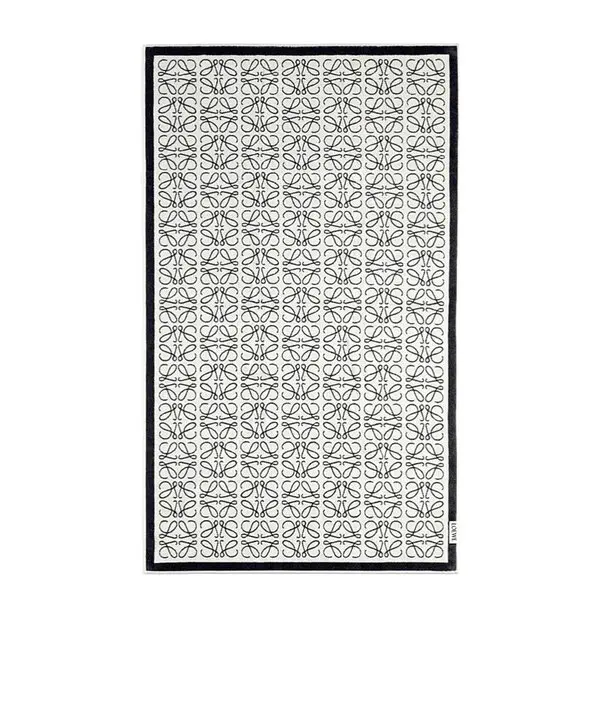 Loewe Anagram Towel In Cotton