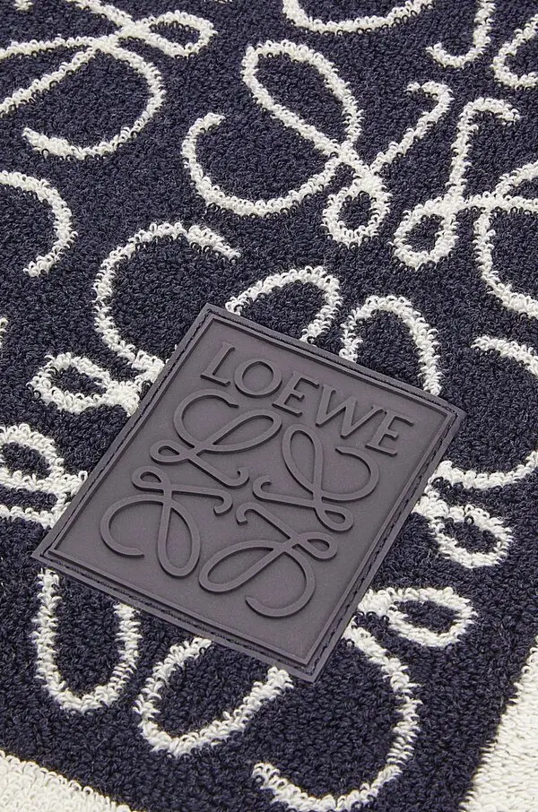 Loewe Anagram Towel In Cotton