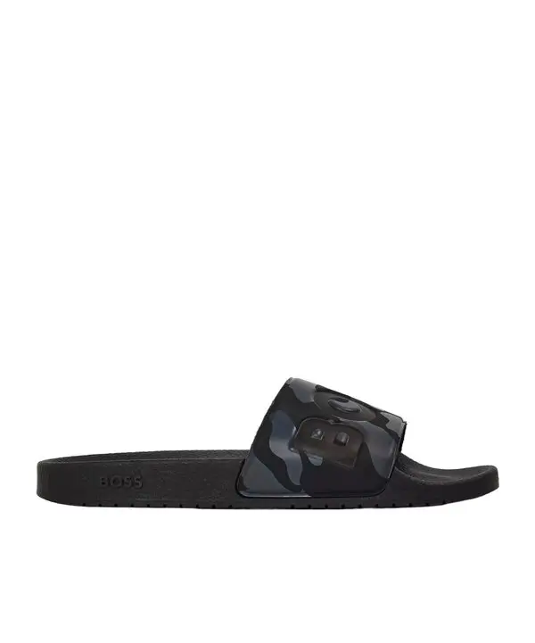 Hugo Boss Aryeh Sliders, Comfy Footbed Sandals
