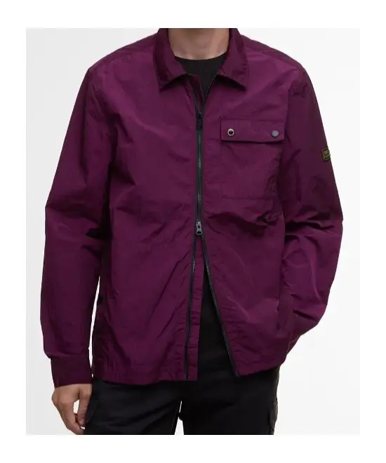 Barbour Long-sleeve Zip-up Shirt Jacket