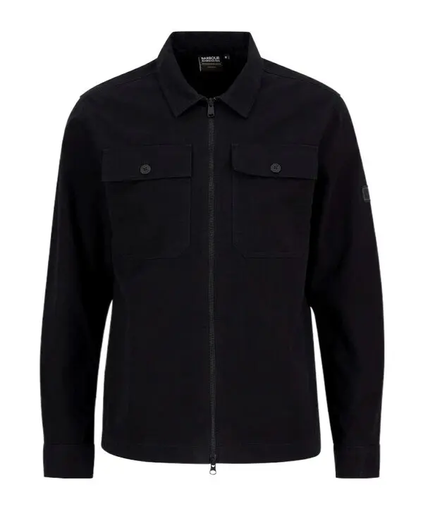 Barbour Shirt Jacket With Zipper Closure