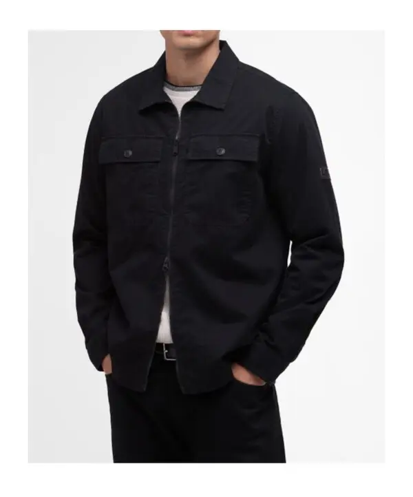 Barbour Shirt Jacket With Zipper Closure
