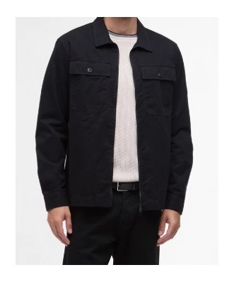 Barbour Shirt Jacket With Zipper Closure