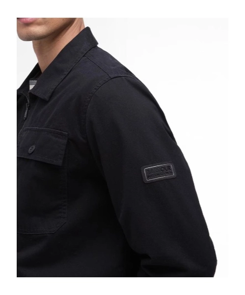 Barbour Shirt Jacket With Zipper Closure