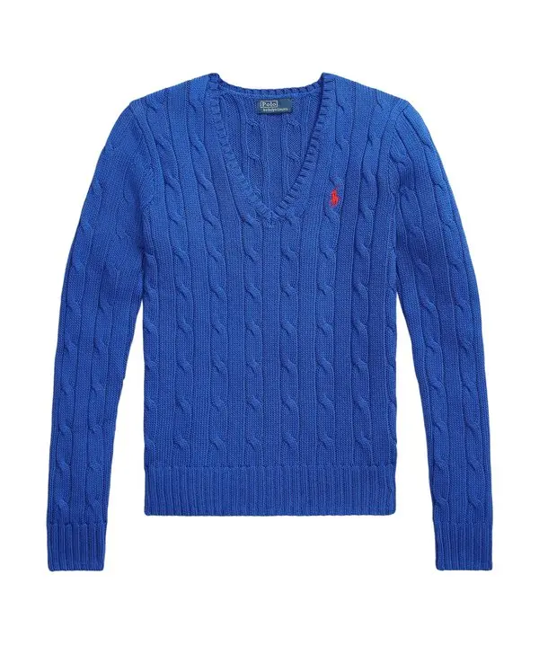 Polo Ralph Lauren Logo Knit Sweater - Blue