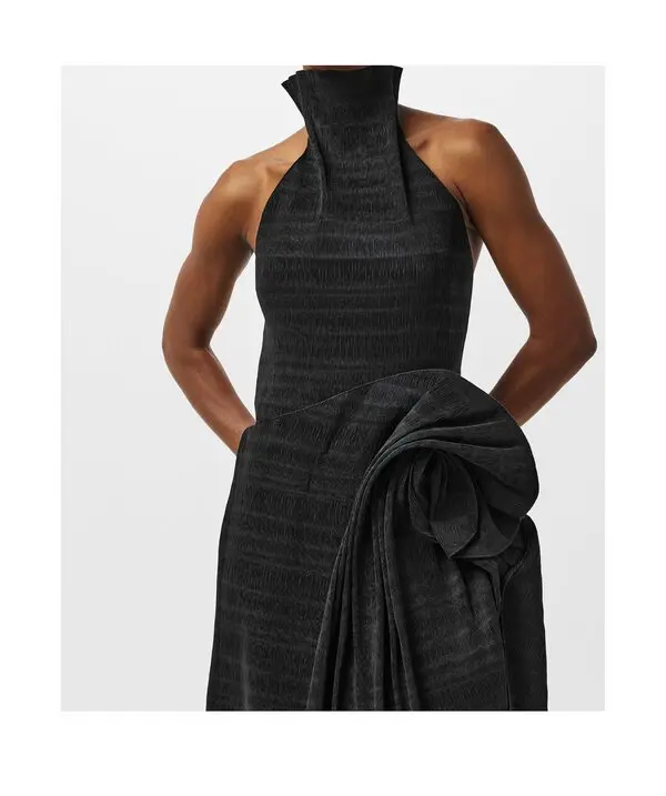 Magda Butrym High-neck Pleated Tank Top