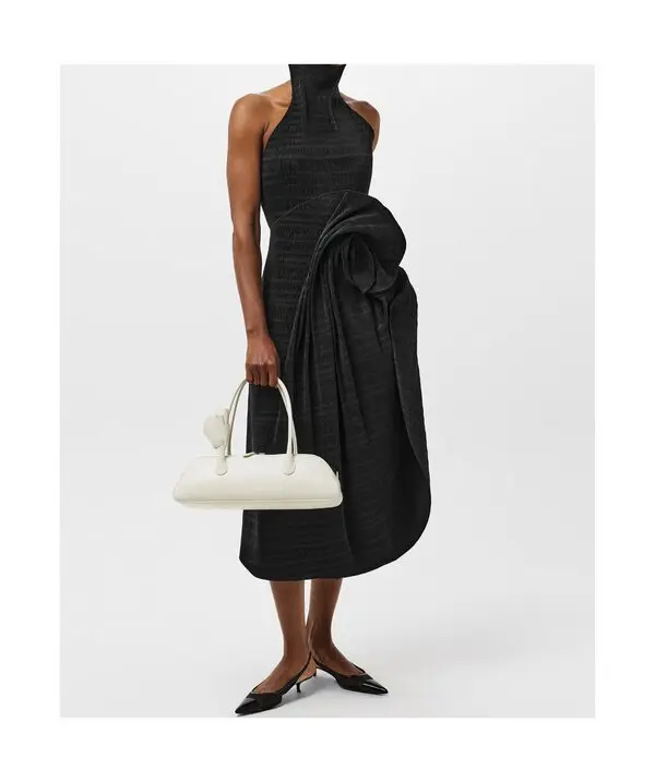 Magda Butrym High-neck Pleated Tank Top