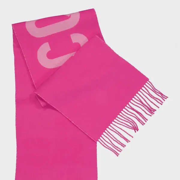 Jacquemus Logo Tassel Scarf