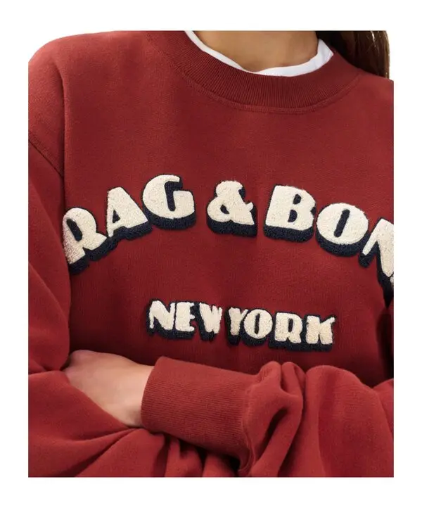 Rag & Bone Graphic Logo Sweatshirt