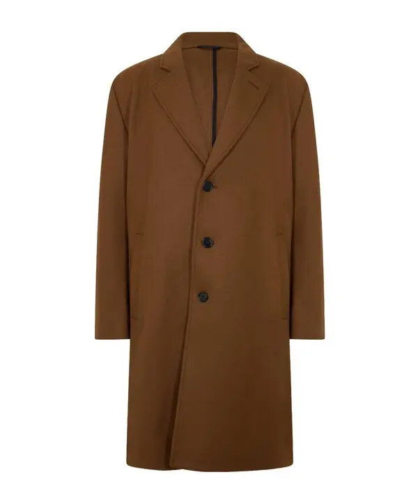 Hugo Boss Hugo Single-breasted Long Coat