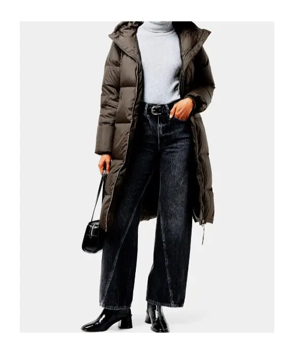 Varley Long-sleeved Long Cotton Coat