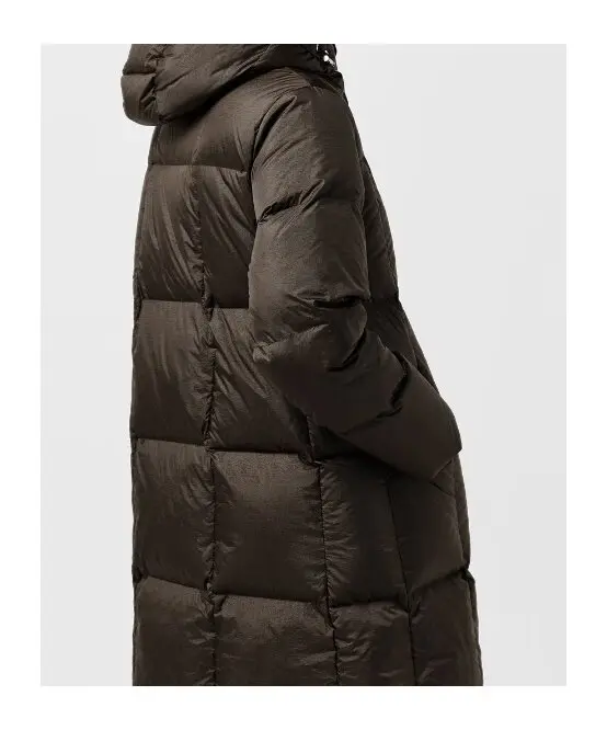Varley Long-sleeved Long Cotton Coat
