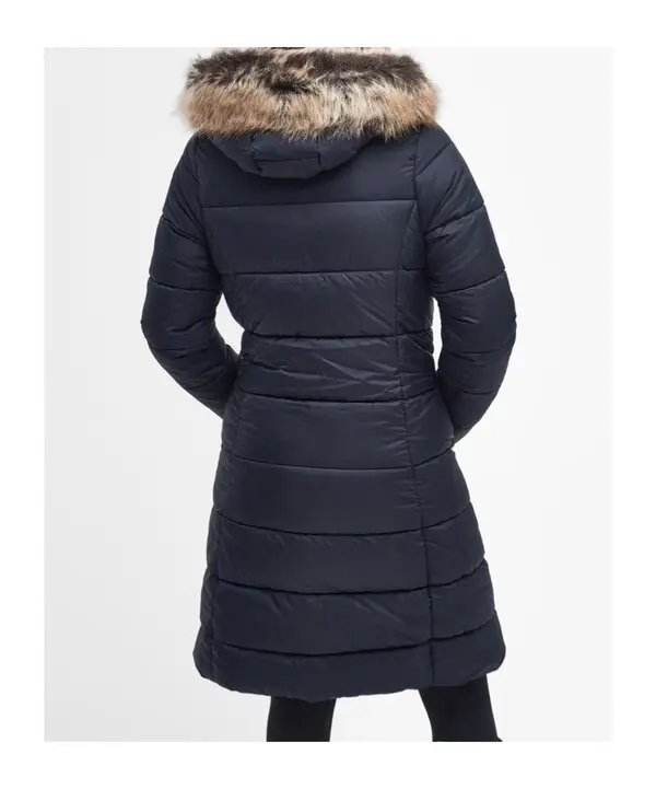 Barbour Rosoman Quilted Jacket With Hood