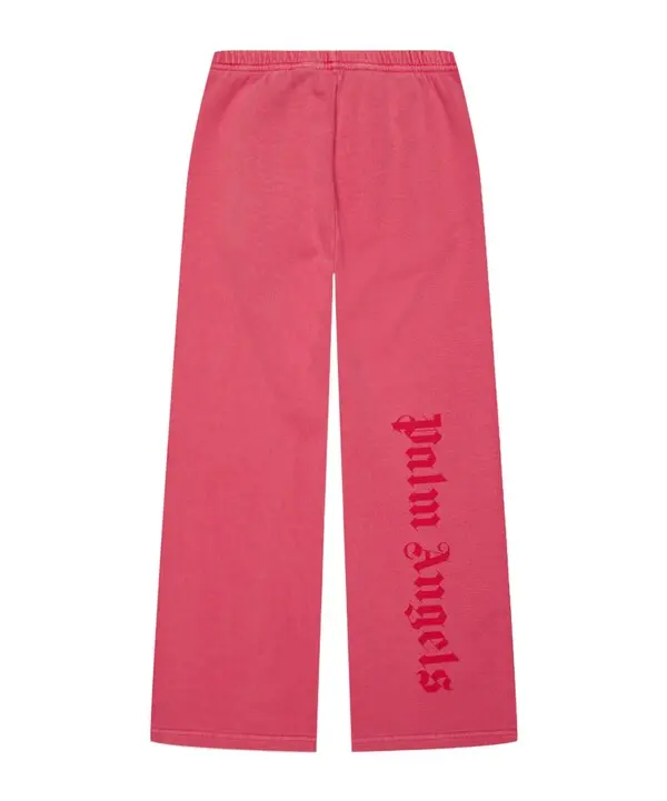 Palm Angels Logo Wide Leg Joggers