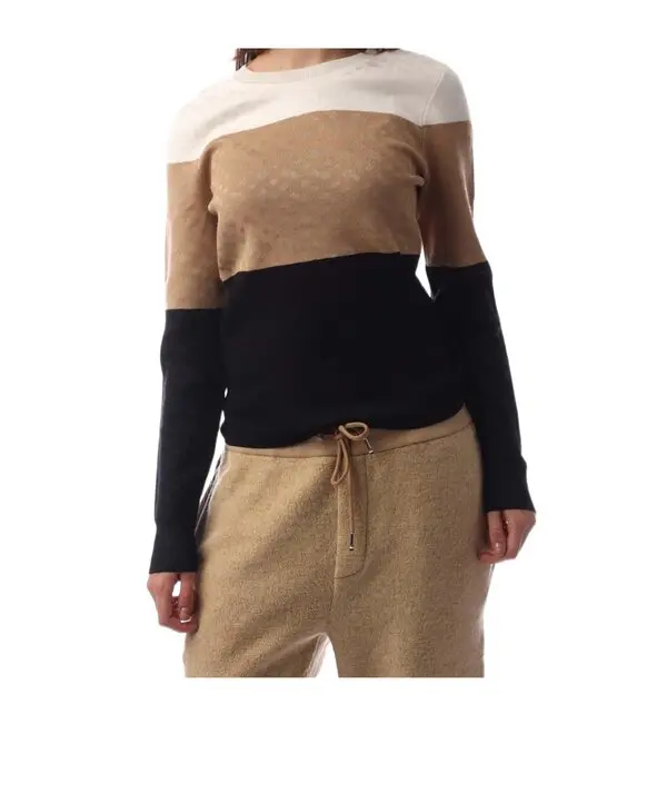 Hugo Boss Crew Neck Long-sleeve Knit Top