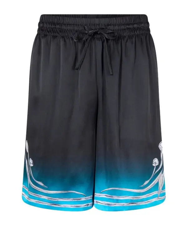 Casablanca Elastic Waist Shorts