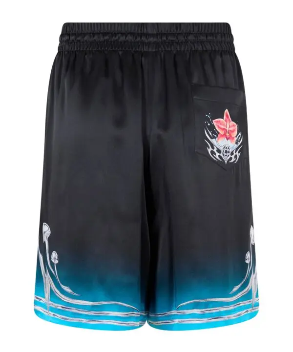 Casablanca Elastic Waist Shorts