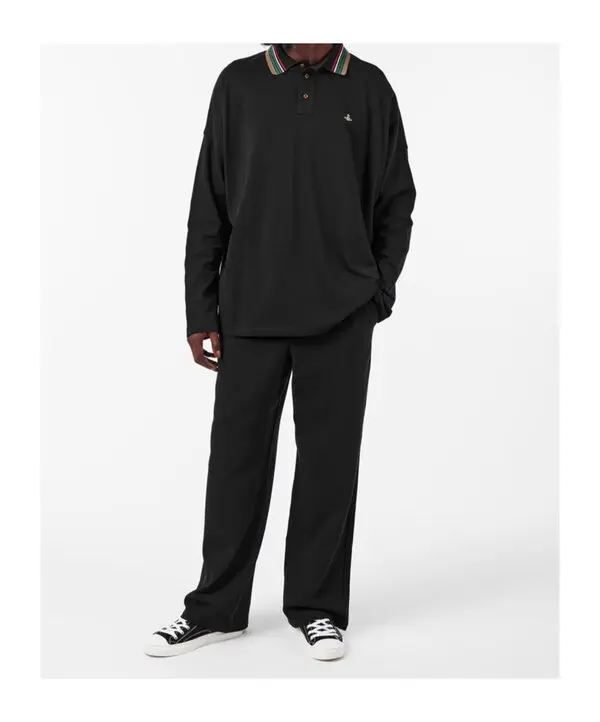 VIVIENNE WESTWOOD Long-sleeved Polo Shirt