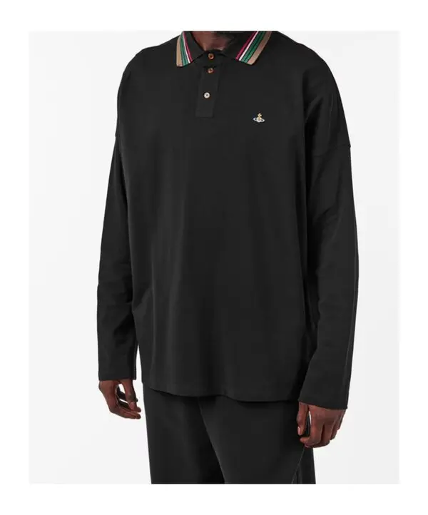 VIVIENNE WESTWOOD Long-sleeved Polo Shirt
