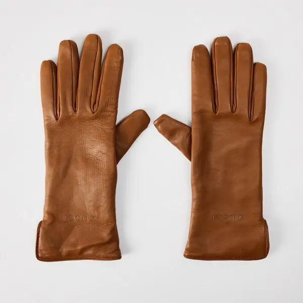 Gucci Classic Tailored Leather Gloves