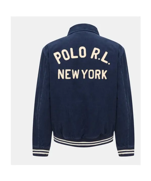 Polo Ralph Lauren Corduroy Varsity Jacket - Black