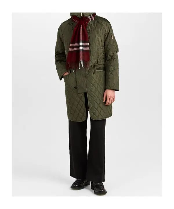 Burberry Plaid Pattern Scarf - Brown