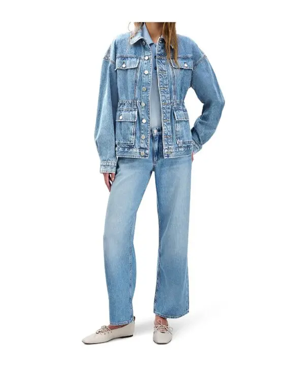 Rag & Bone Amy Trucker Denim Jacket