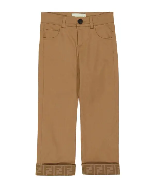 Fendi Logo Embroidered Track Pants