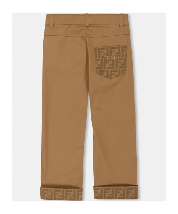 Fendi Logo Embroidered Track Pants