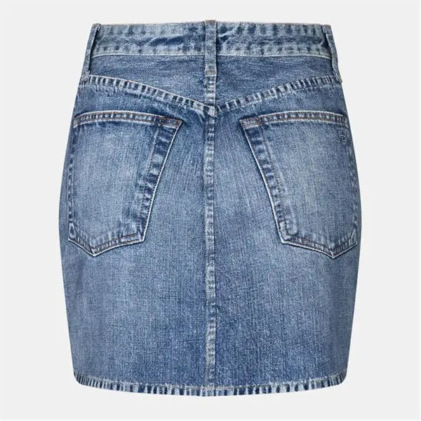 Rag & Bone Multi-pocket Denim Skirt
